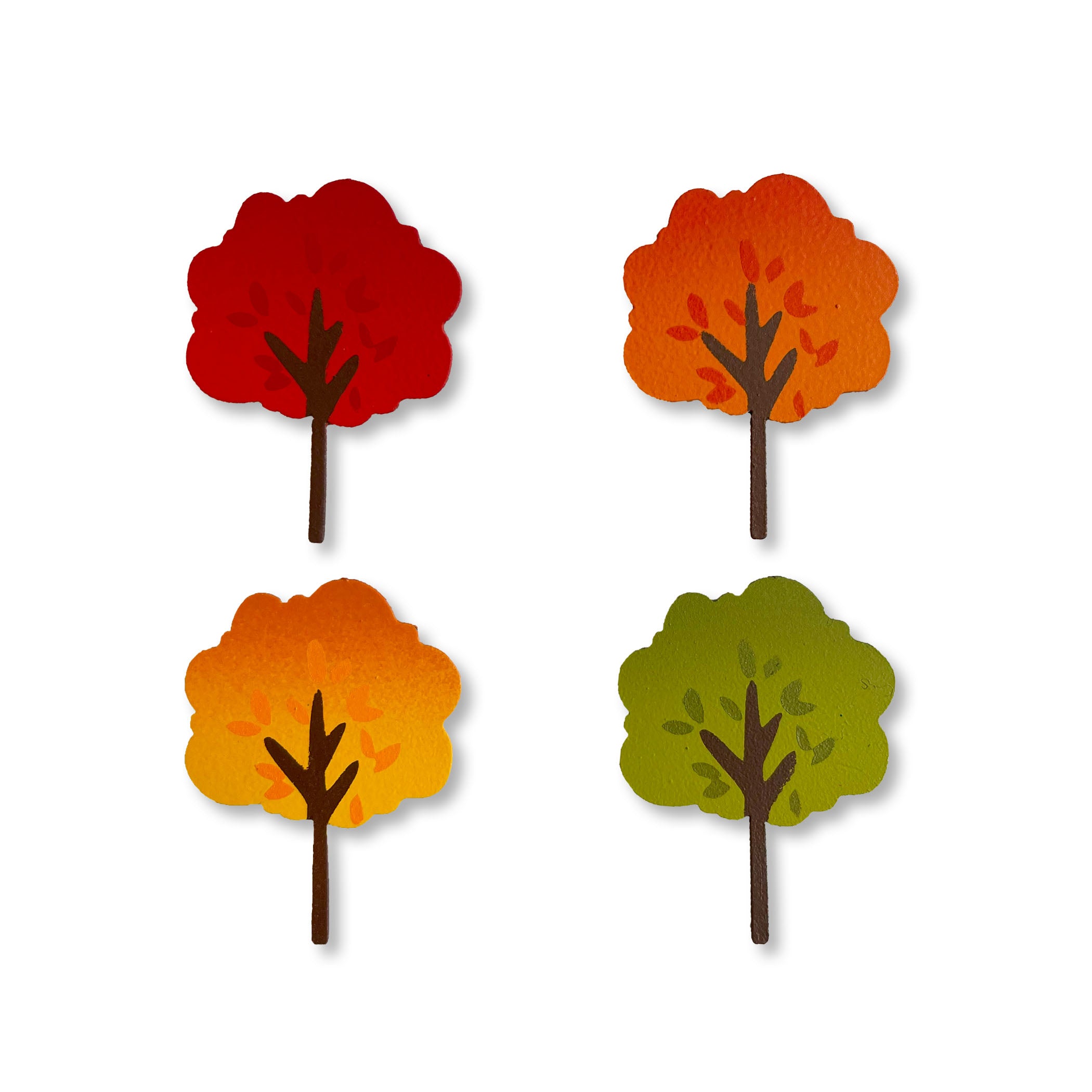 Fall Tree Magnets S/4 – Roeda
