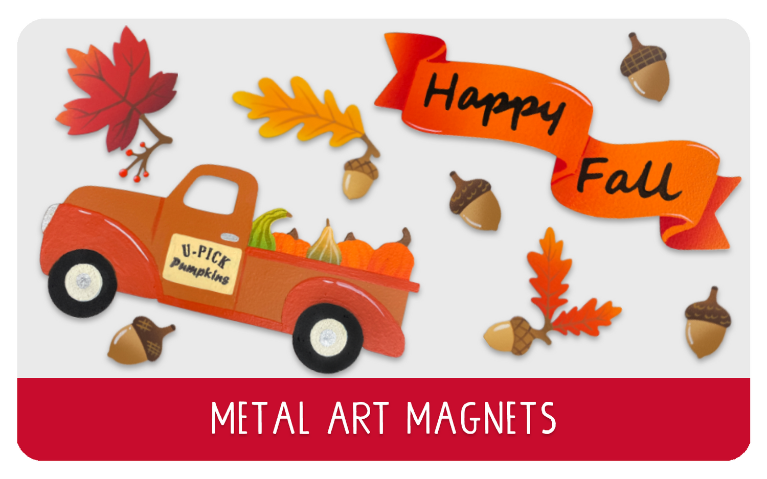 Roeda Studio - Metal Art Magnets to Brighten Your Life!
